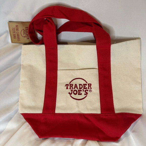 Trader Joe'S | Bags | Trader Joes Canvas Tote Bag Nwt | Poshmark